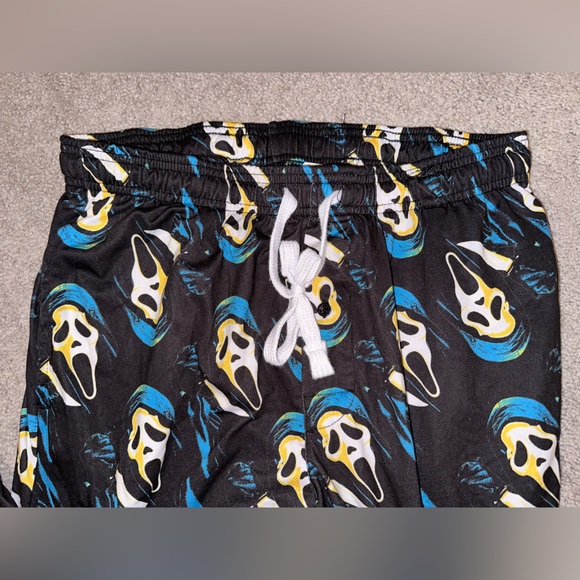 ghostface | Pants | Pajamas Scream Ghostface Repeat Print Mens Black ...